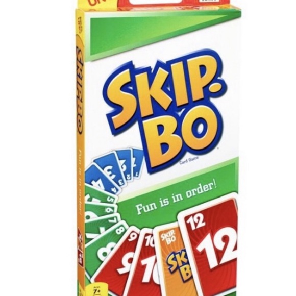 Mattel | Games | Skip Bo Card Game By Mattel | Poshmark